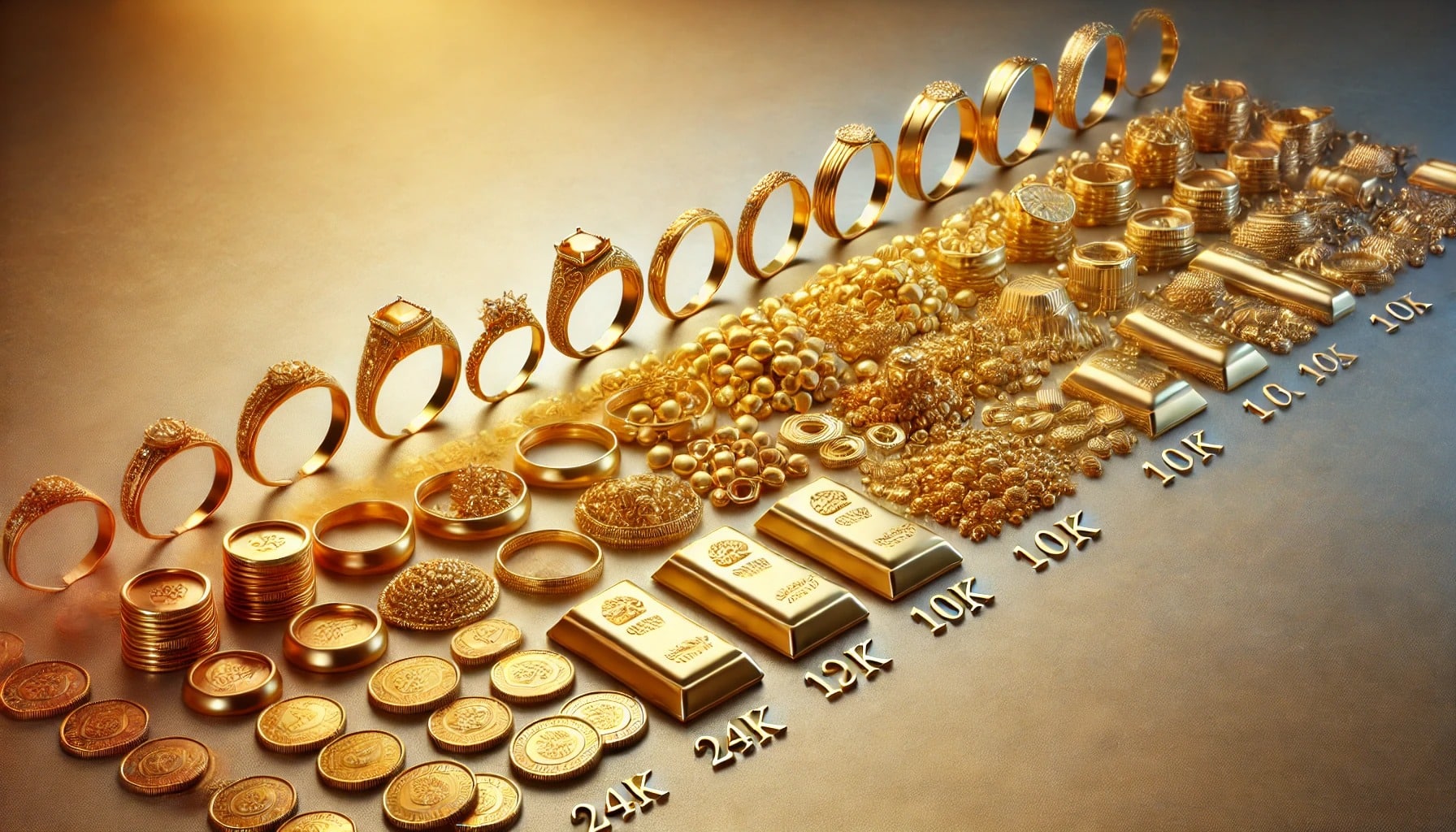 Gold Karats Explained: 24K, 22K, 18K, 14K, and 10K