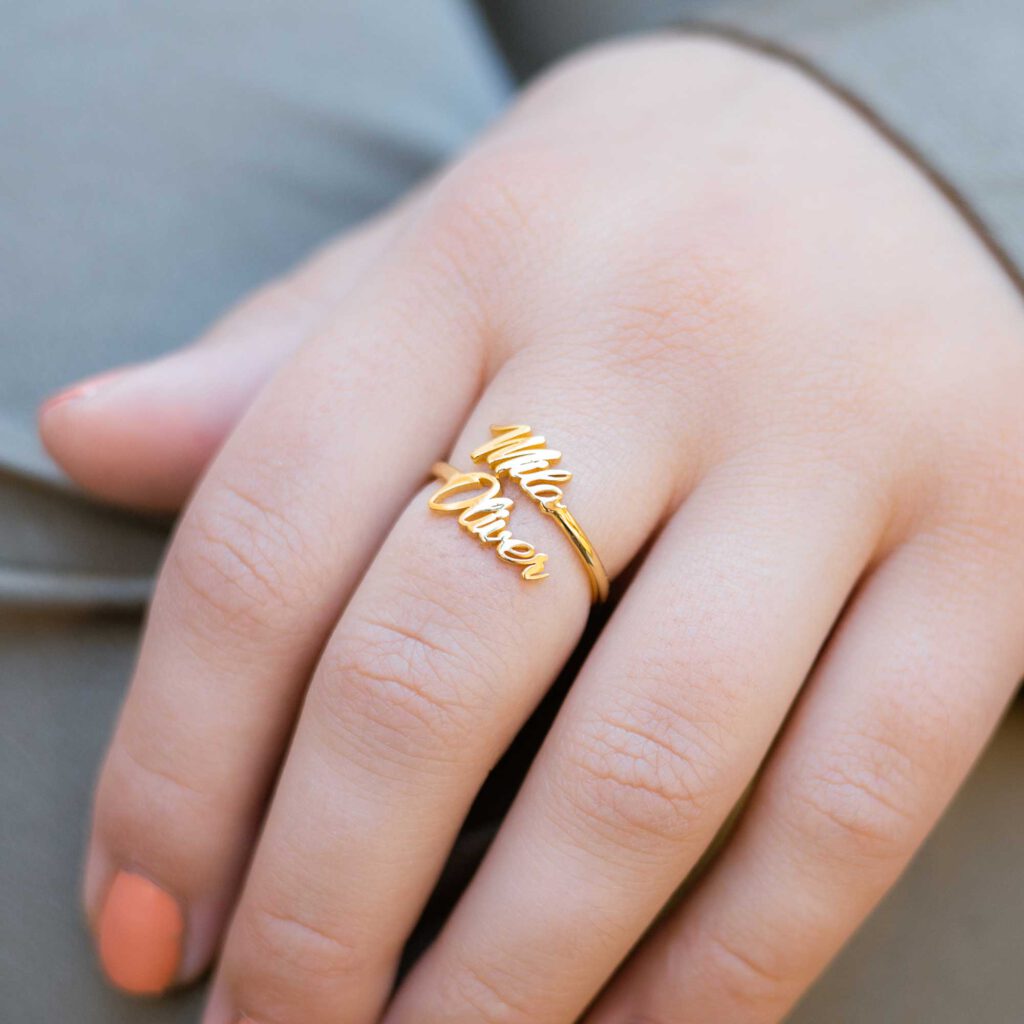 Personalized Rings | Engraved, Name & Birthstone Rings