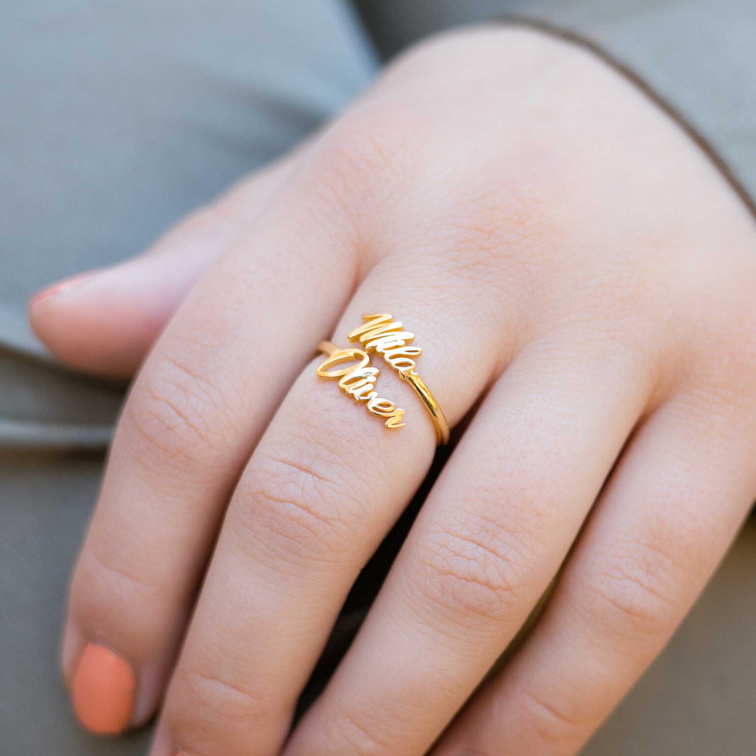 Personalized Rings | Engraved, Name & Birthstone Rings