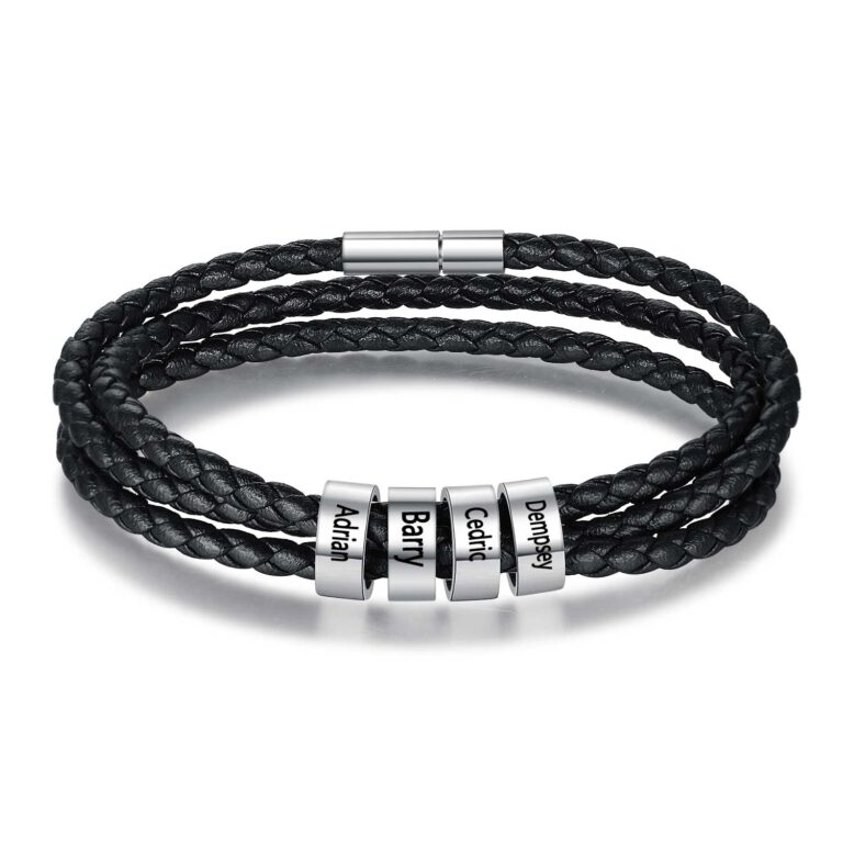 Personalized Jewelry for Men | Engraved Necklaces, Bracelets & Rings