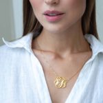 Monogram Necklaces | Custom Initial & Nameplate Designs