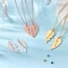 Half Heart Necklace for Couples - FARUZO