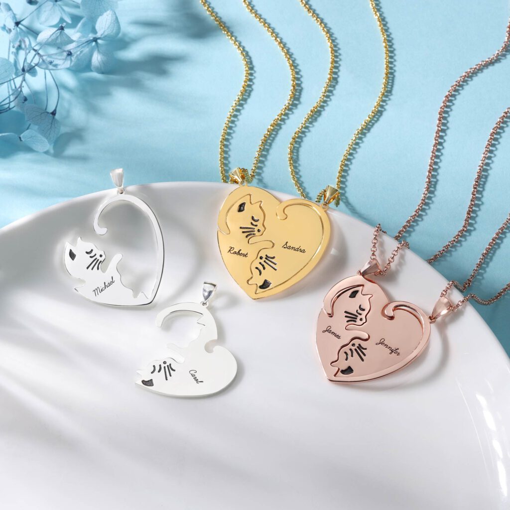 Matching Cat Necklace - FARUZO