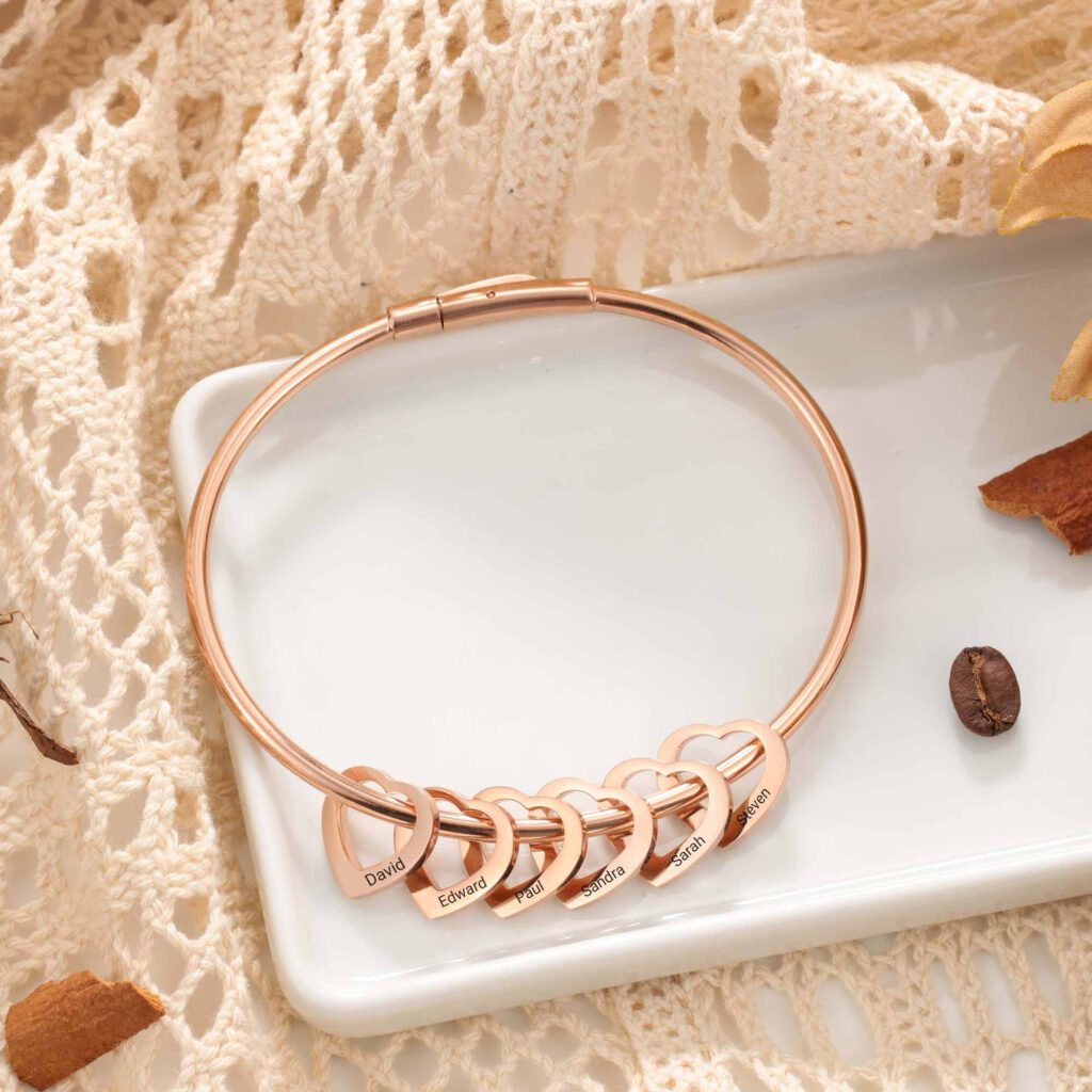 Custom Bracelet for Mom or Grandma – Add Kids’ Names Today!