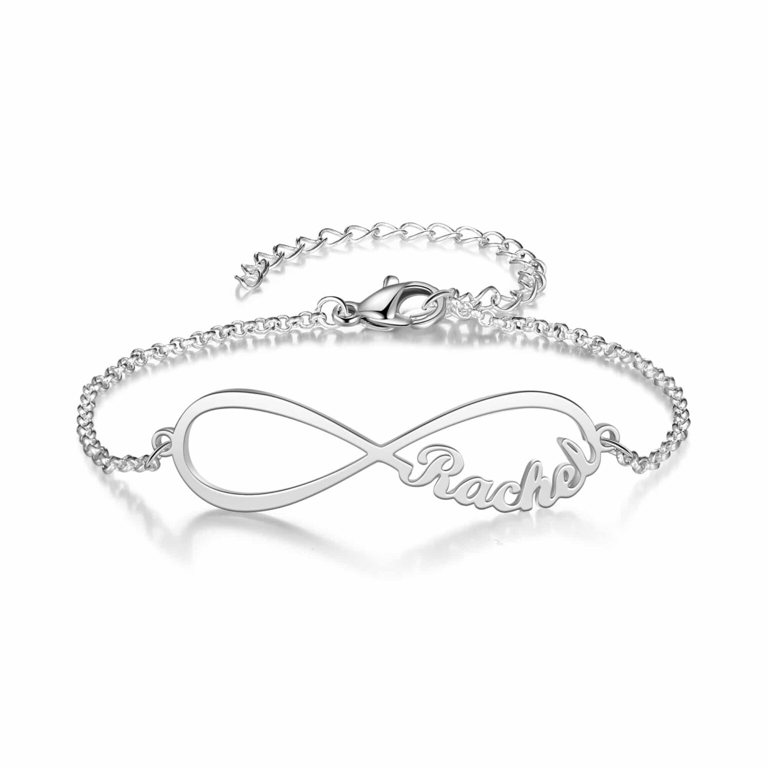 Personalized Infinity Name Bracelet [Silver, Gold] | FARUZO
