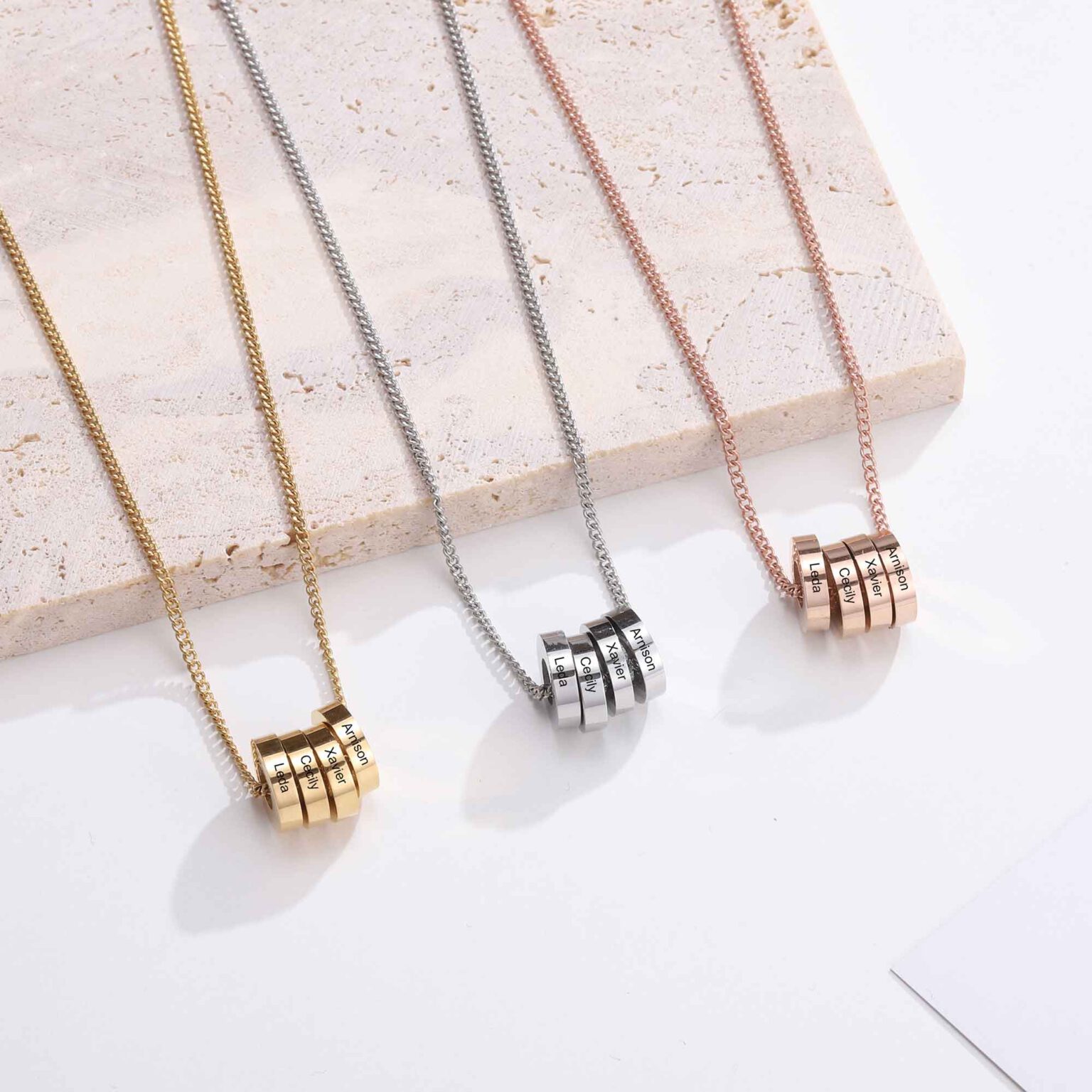 Personalized Jewelry for Men | Engraved Necklaces, Bracelets & Rings
