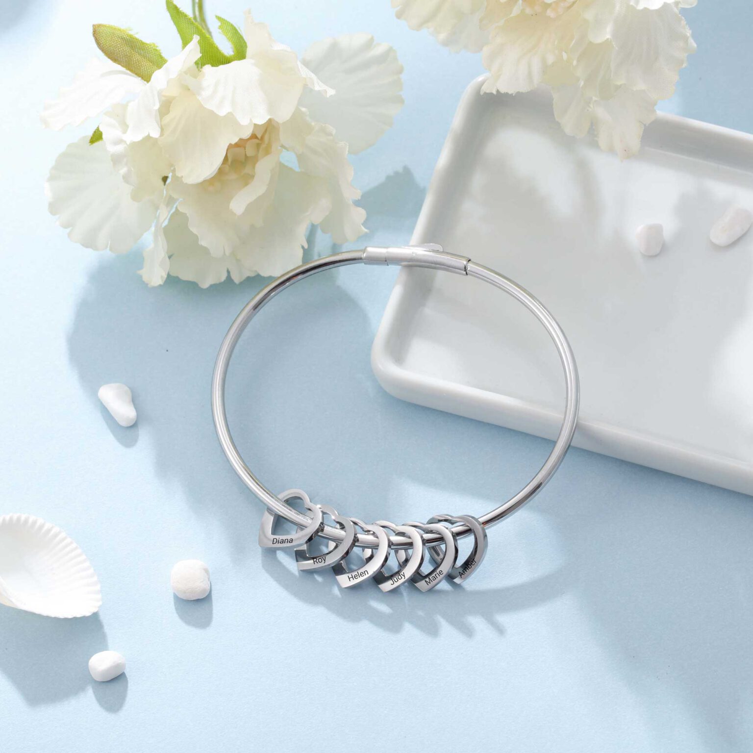 Custom Bracelet for Mom or Grandma – Add Kids’ Names Today!