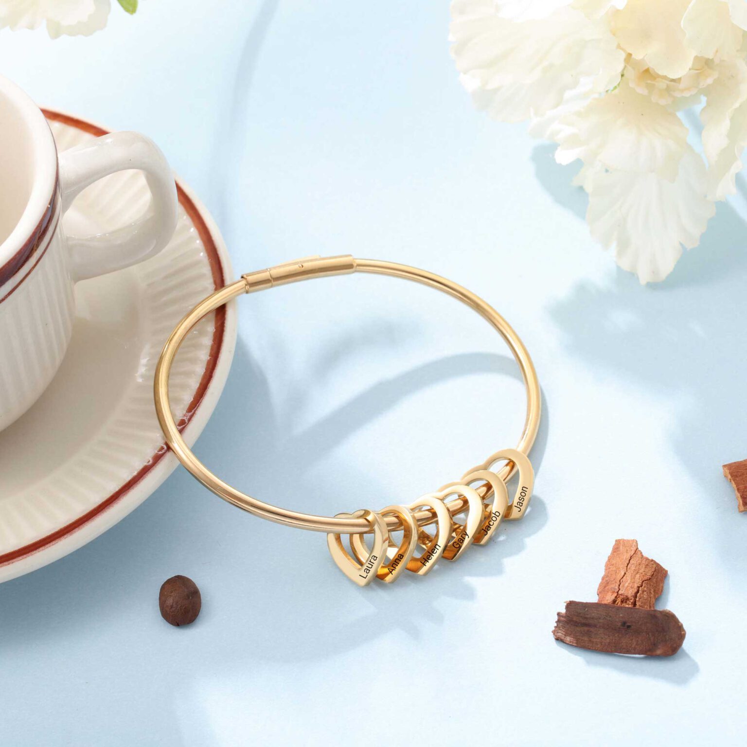 Custom Bracelet for Mom or Grandma – Add Kids’ Names Today!