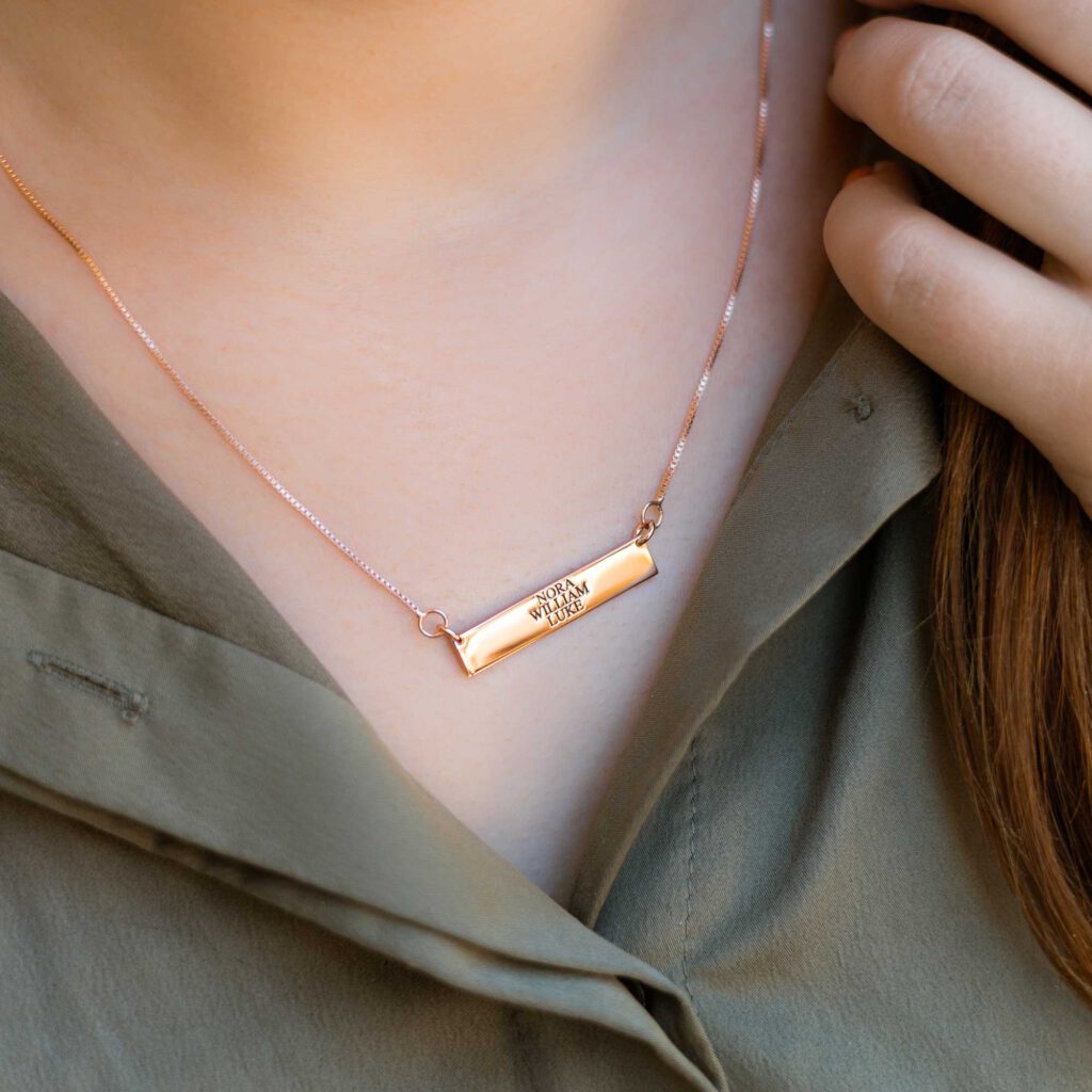 Personalized Necklaces | Custom Engraved Pendants
