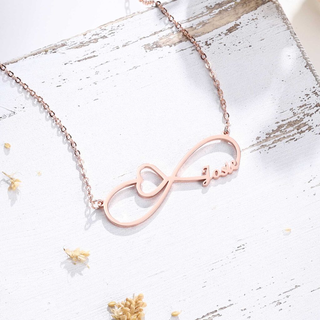 Infinity Necklace with Name [Personalized] | FARUZO