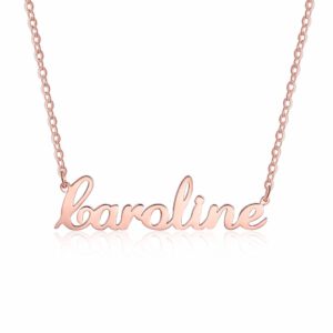 Customized Pendant with Name - Name Pendant in Gold, Silver