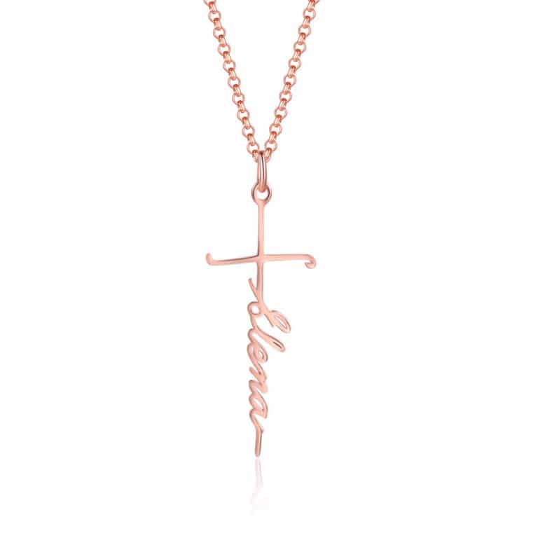 Personalized Custom Made Cross Necklace | FARUZO