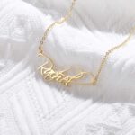 Script Name Necklace [Silver, Gold, Rose Gold] | FARUZO
