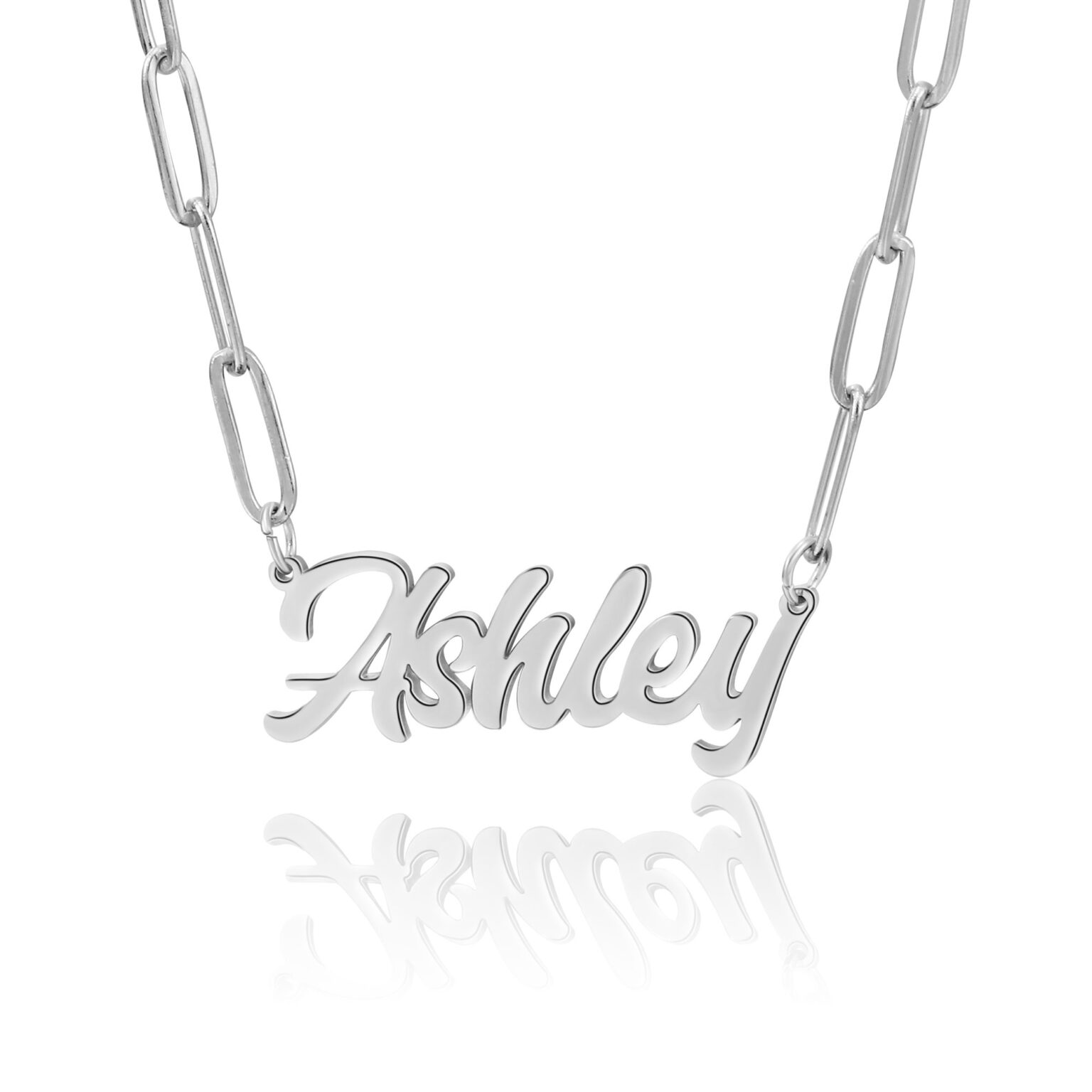 Paperclip Name Necklace [Gold & Silver] | FARUZO